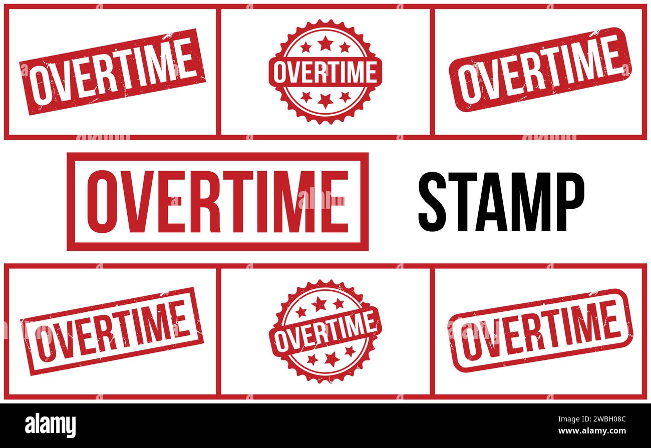 Overtime seal hi-res stock photography and images - Alamy