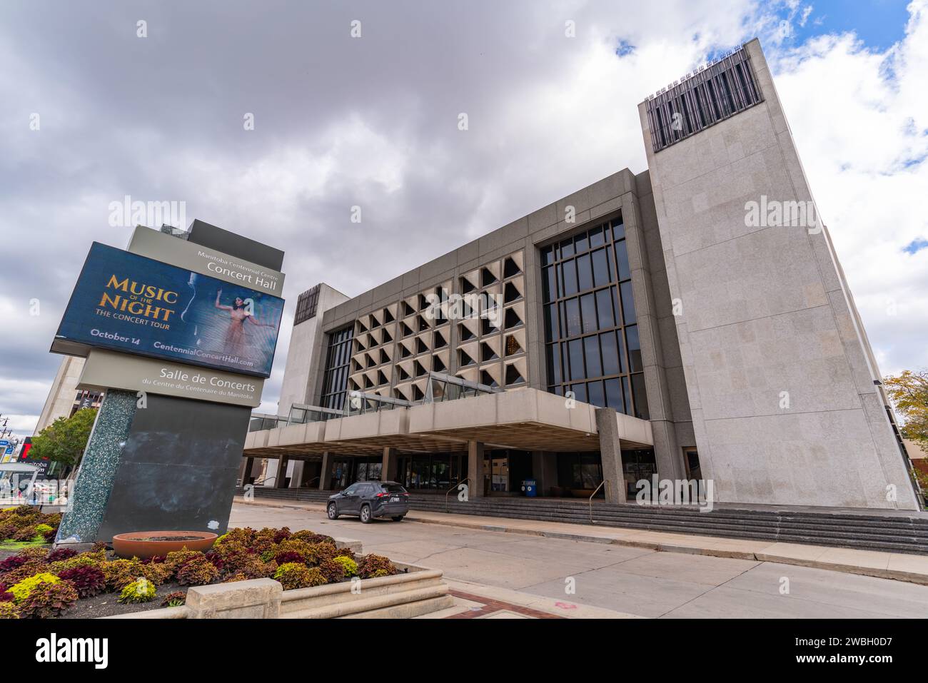 Centennial Concert Hall in Winnipeg, Canada Stock Photo - Alamy