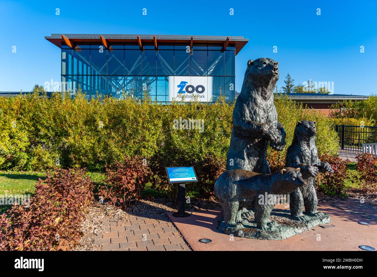 Entrance of Assiniboine Park Zoo in Winnipeg, Canada Stock Photo - Alamy