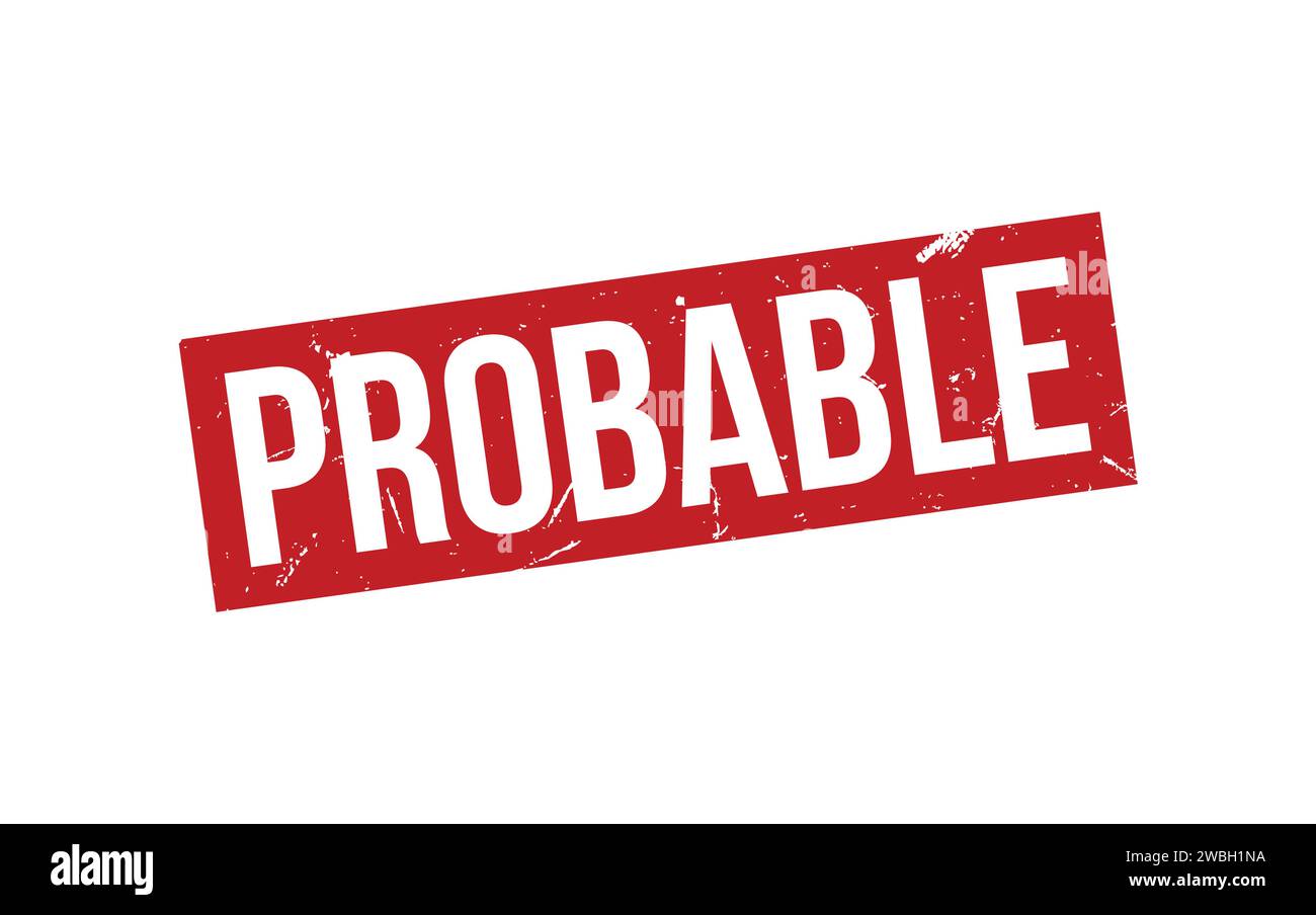 Probable Stamp. Probable Rubber grunge Stamp Seal Stock Vector Image ...