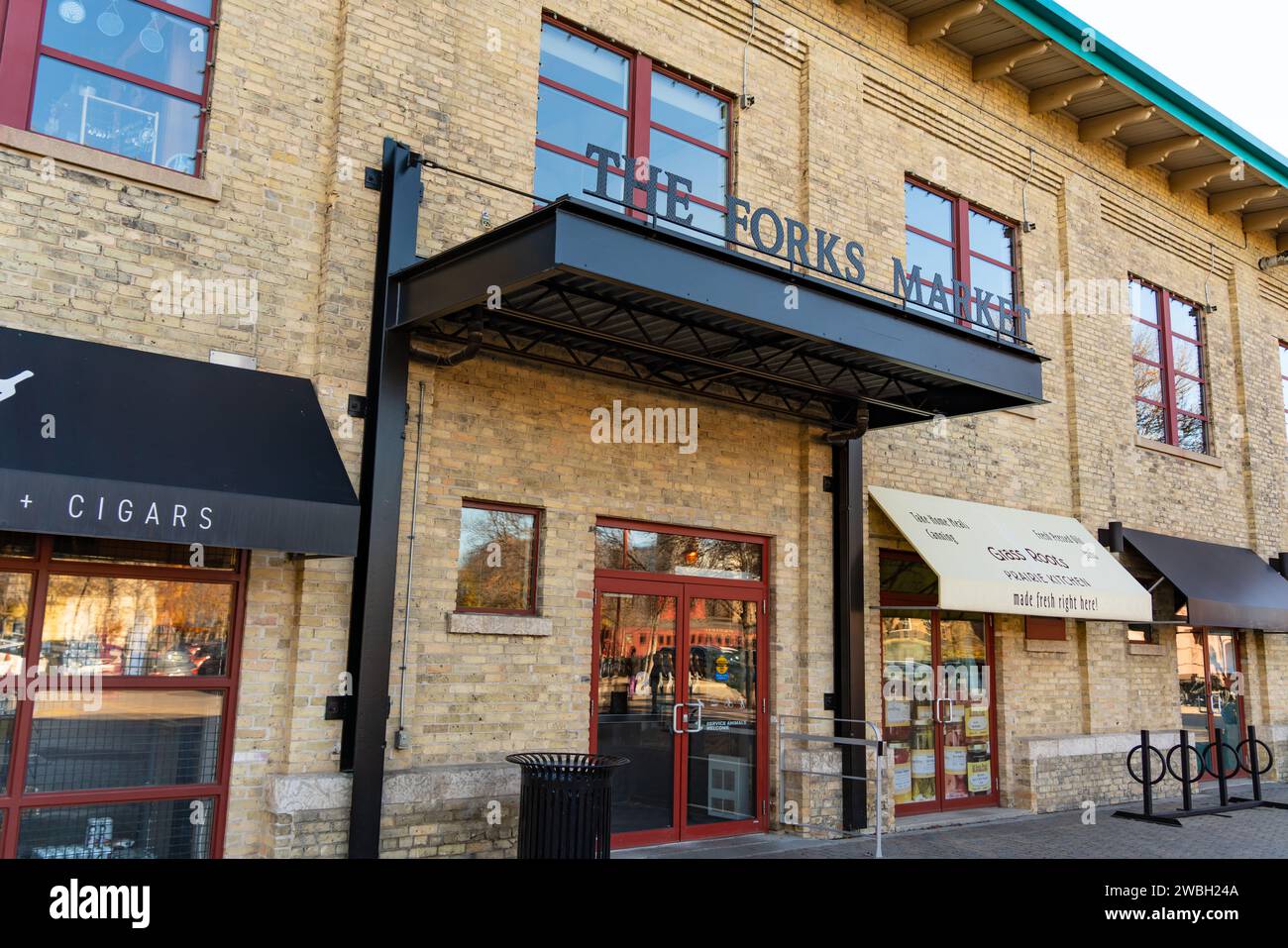 The forks market hi-res stock photography and images - Alamy