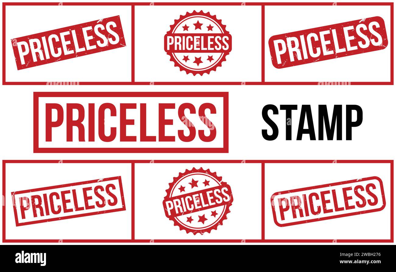 Priceless seal hi-res stock photography and images - Alamy