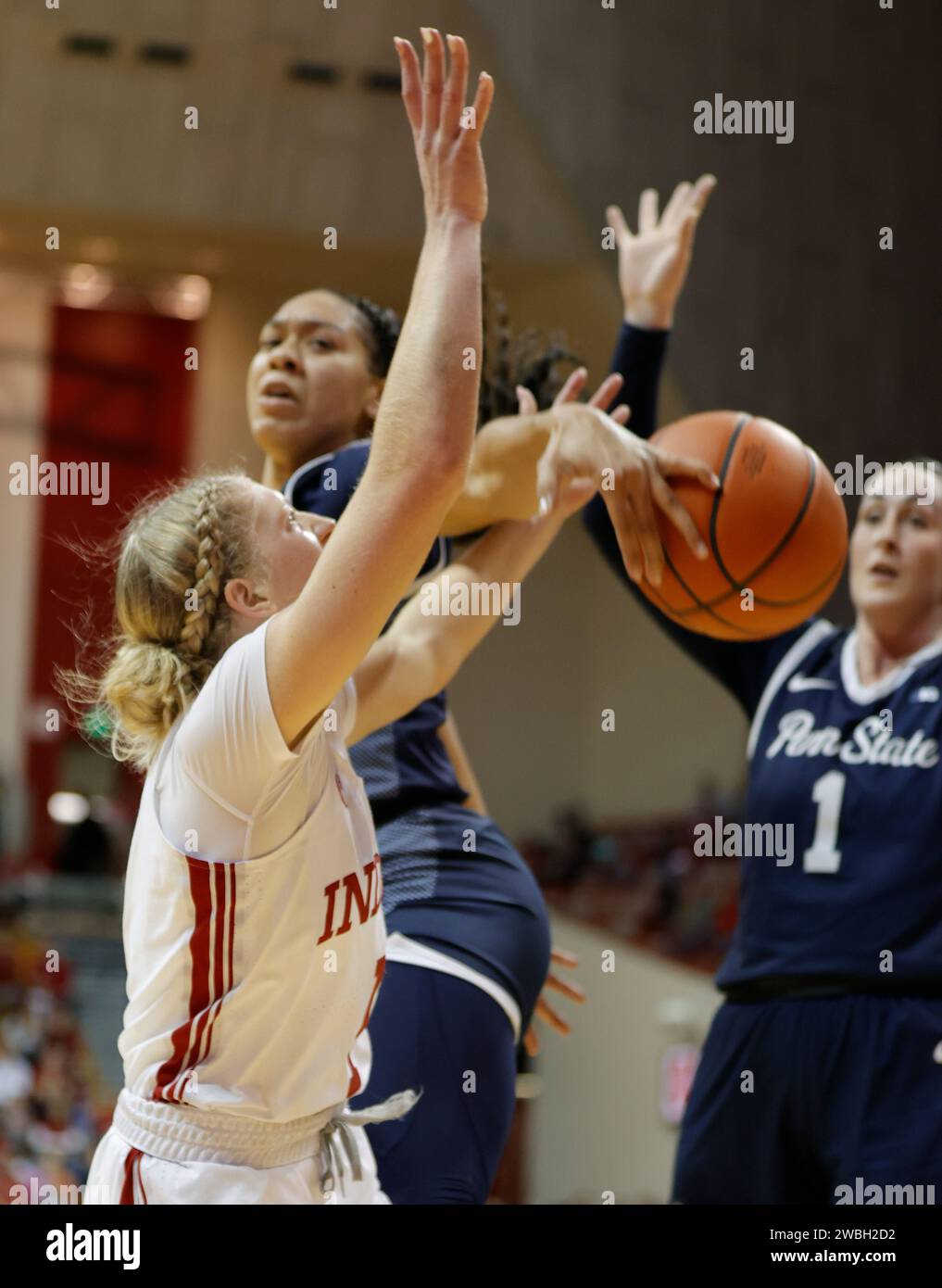 Bloomington, USA. 10th Jan, 2024. BLOOMINGTON, INDIANA - JANUARY 10 ...