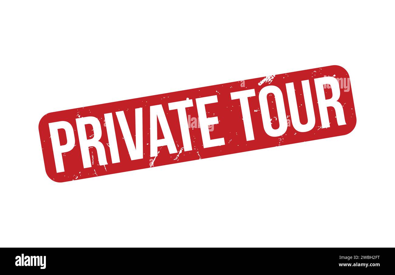 Private Tour Stamp. Red Private Tour Rubber grunge Stamp Stock Vector ...