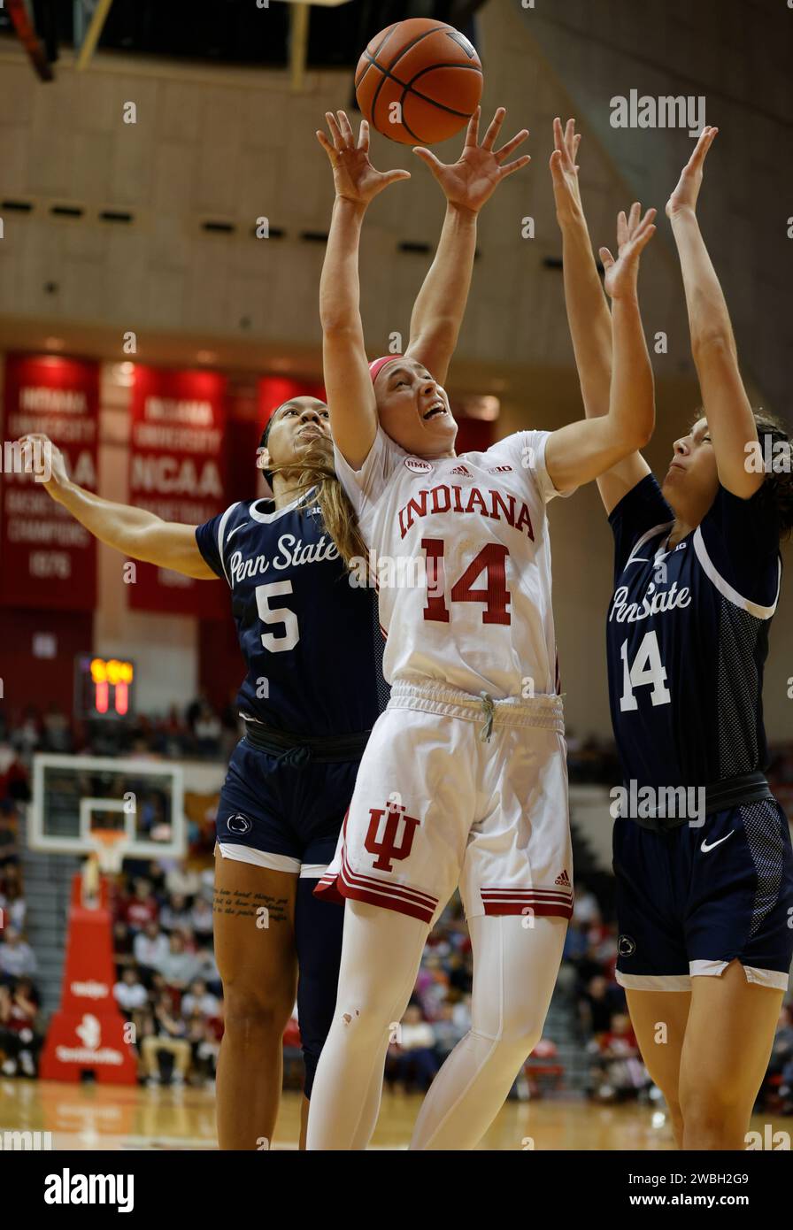 Bloomington, USA. 10th Jan, 2024. BLOOMINGTON, INDIANA - JANUARY 10 ...
