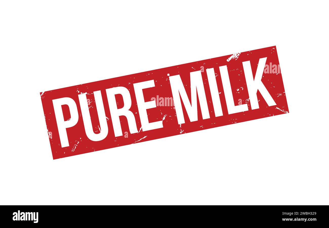 Pure Milk Stamp. Pure Milk Rubber grunge Stamp Seal Stock Vector Image ...
