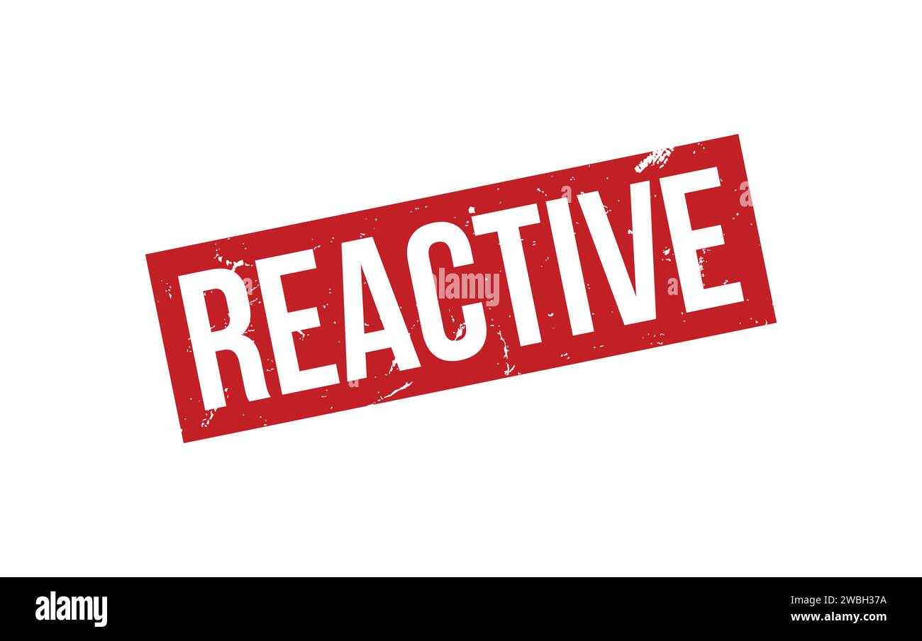 Reactive stamp Stock Vector Images - Alamy