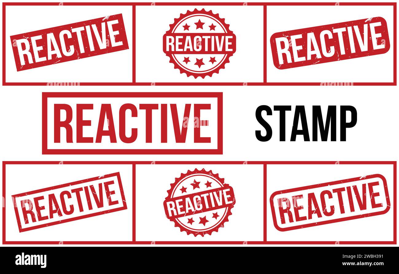 Reactive stamp hi-res stock photography and images - Alamy