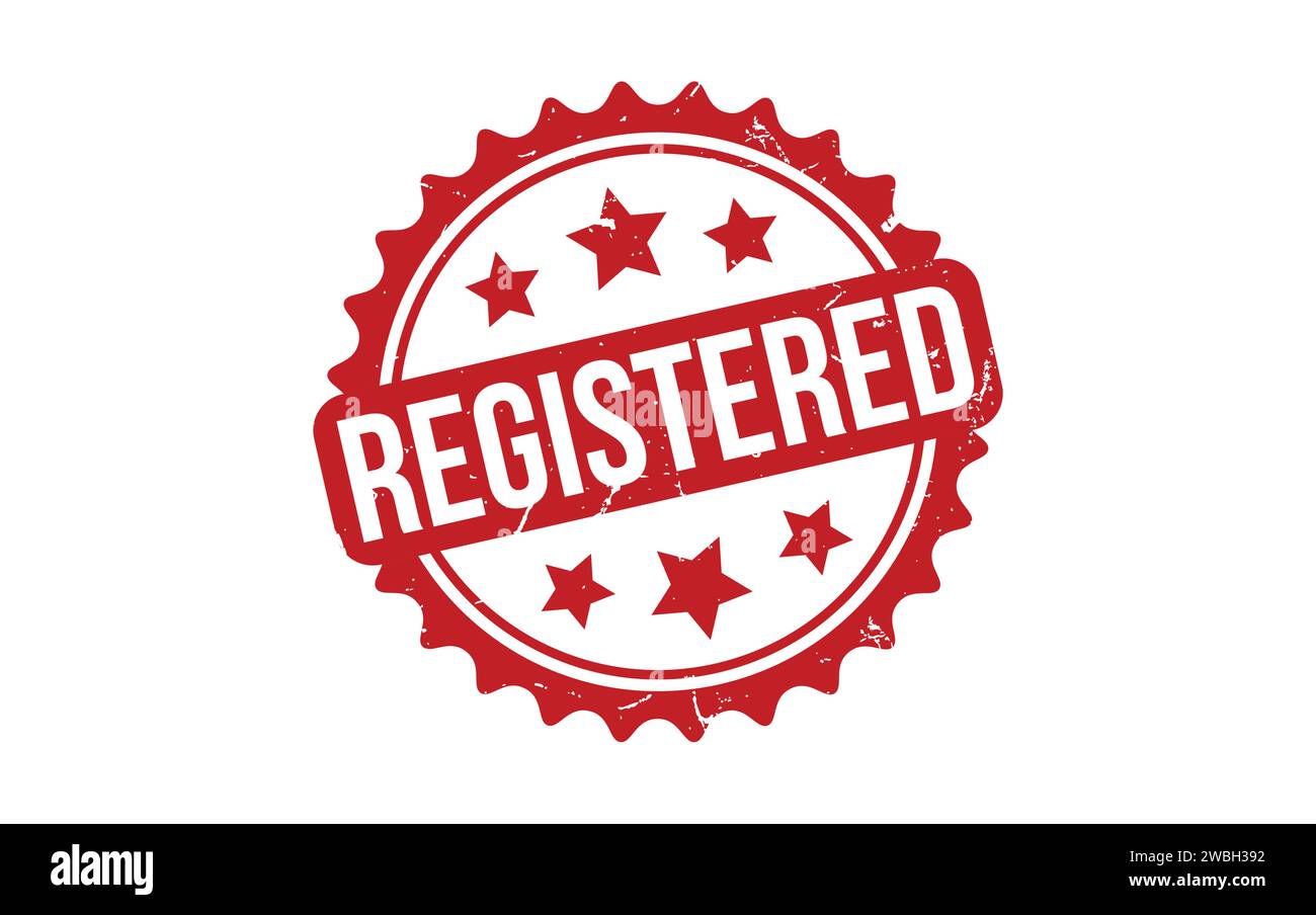 Registered logo Stock Vector Images - Alamy