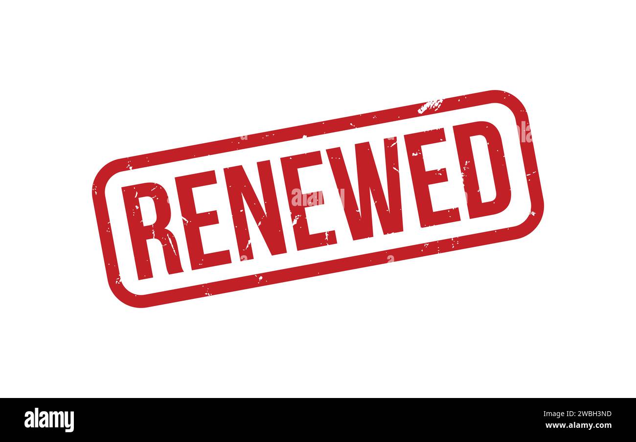 Renewed seal hi-res stock photography and images - Alamy