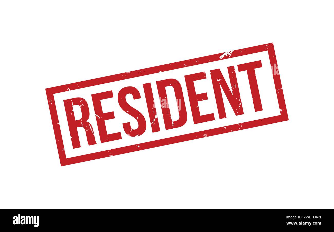 Resident Stock Vector Images - Alamy