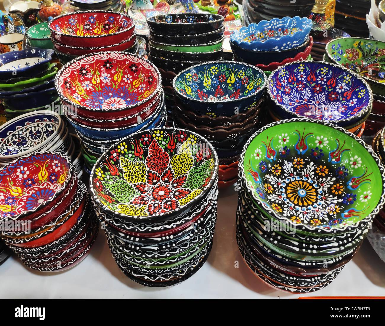 Decorative plate plates handmade hi-res stock photography and images ...
