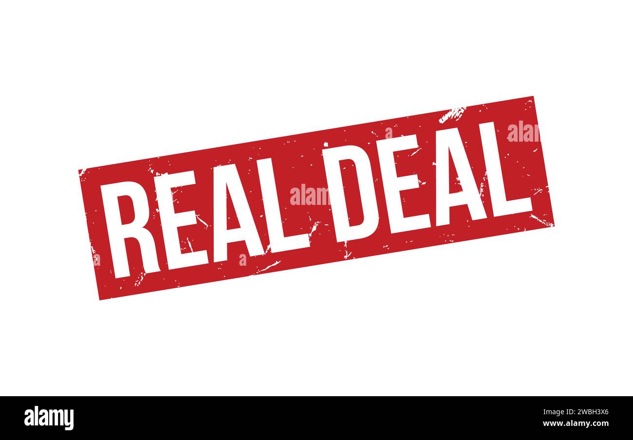 Real deal stamp Cut Out Stock Images & Pictures - Alamy