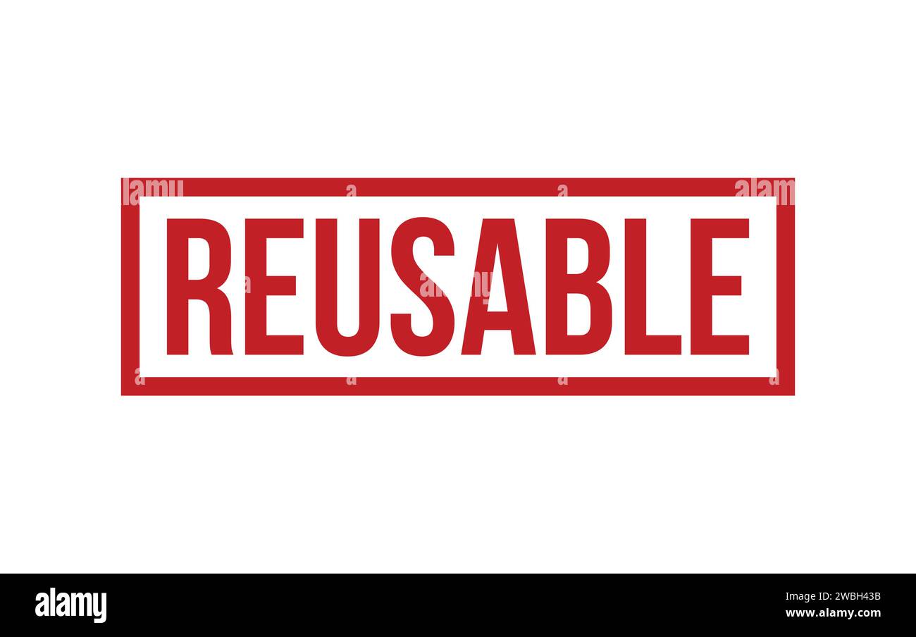 Reusable rubber stamp hi-res stock photography and images - Alamy