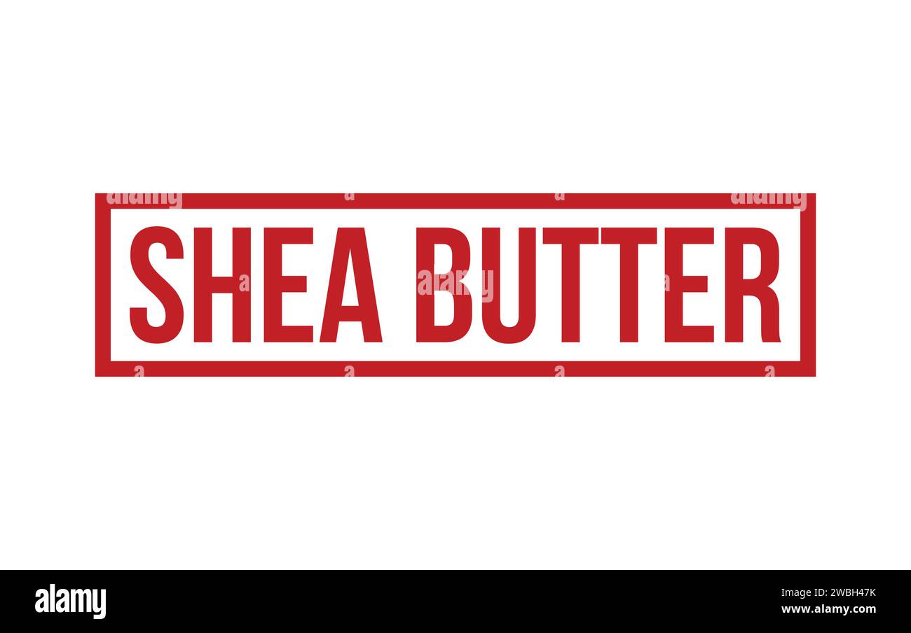 Shea butter stamp hi-res stock photography and images - Alamy