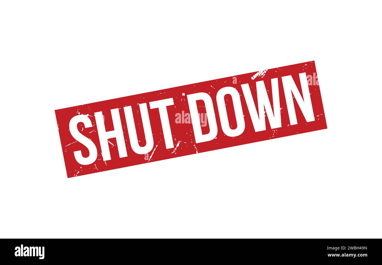 Was shut down Stock Vector Images - Alamy