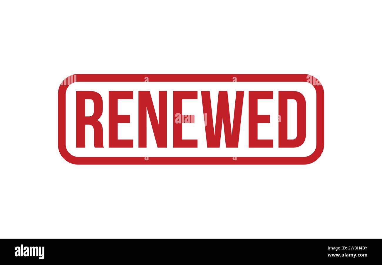 Renewed vector vectors hi-res stock photography and images - Alamy