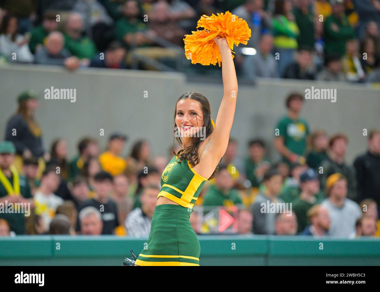 Waco, Texas, USA. 9th Jan, 2024. Baylor Bears cheerleaders during the ...