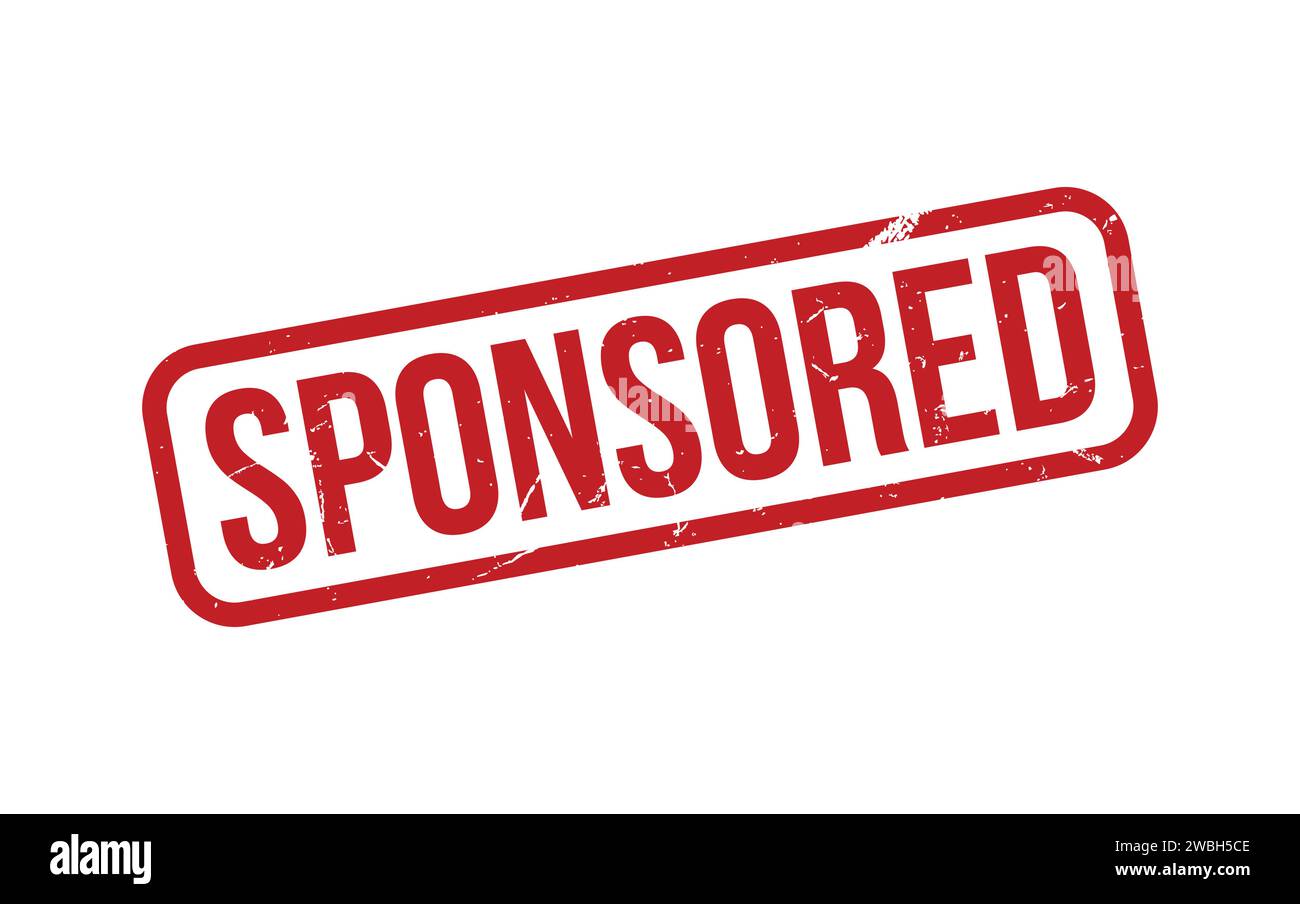 Sponsored rubber stamp hi-res stock photography and images - Alamy