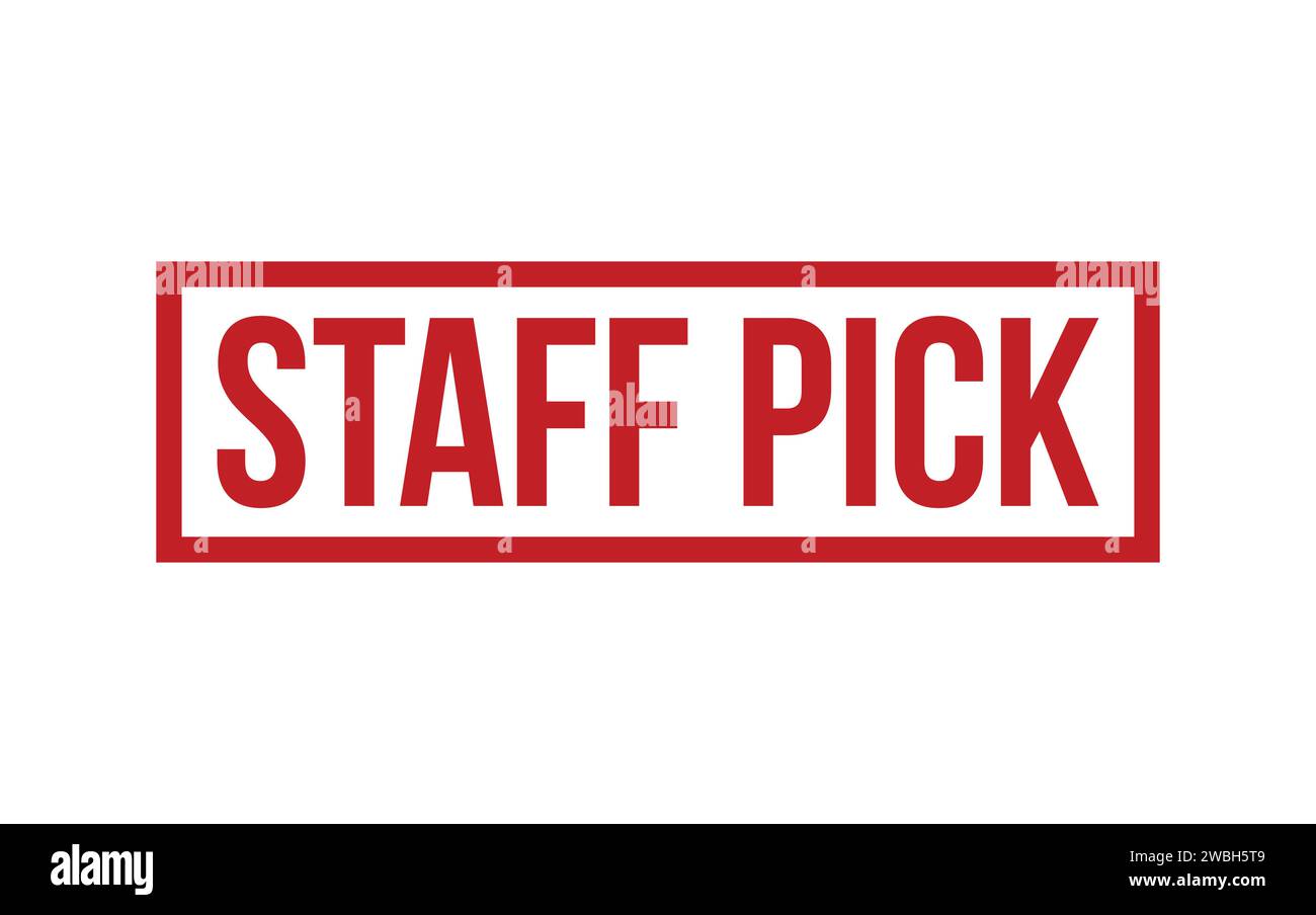 Staff Pick Stamp. Staff Pick Rubber grunge Stamp Seal Stock Vector ...