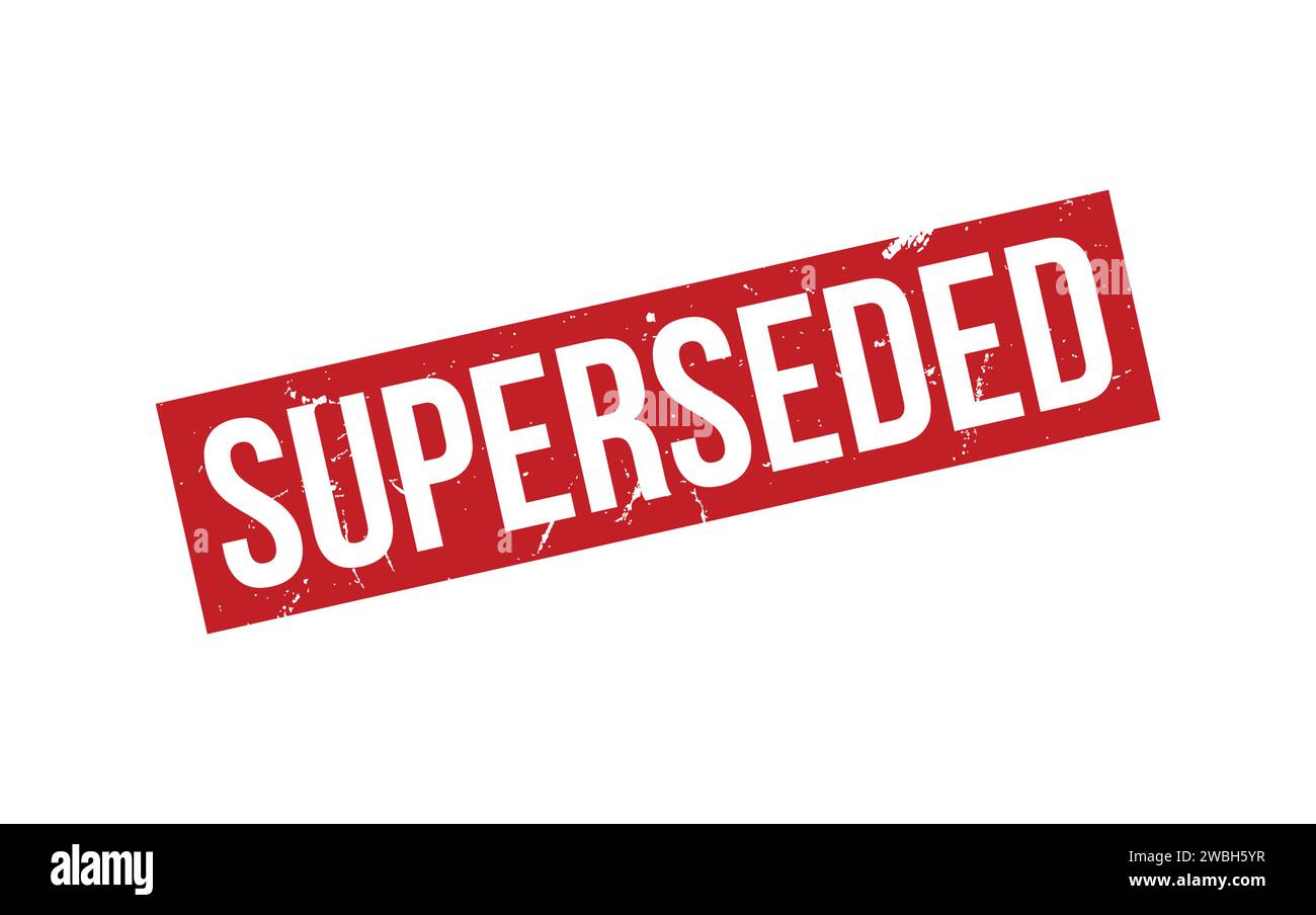 Superseded rubber stamp hi-res stock photography and images - Alamy