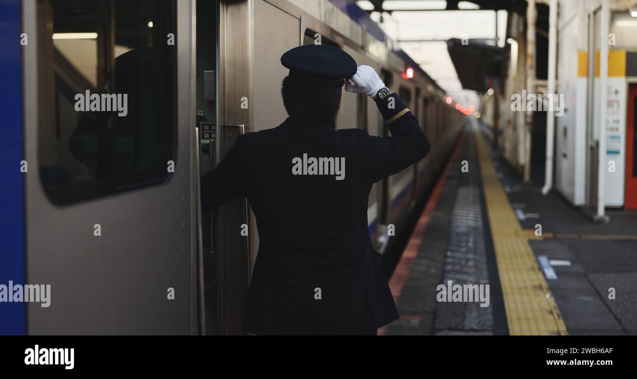 Conductor back hi-res stock photography and images - Alamy