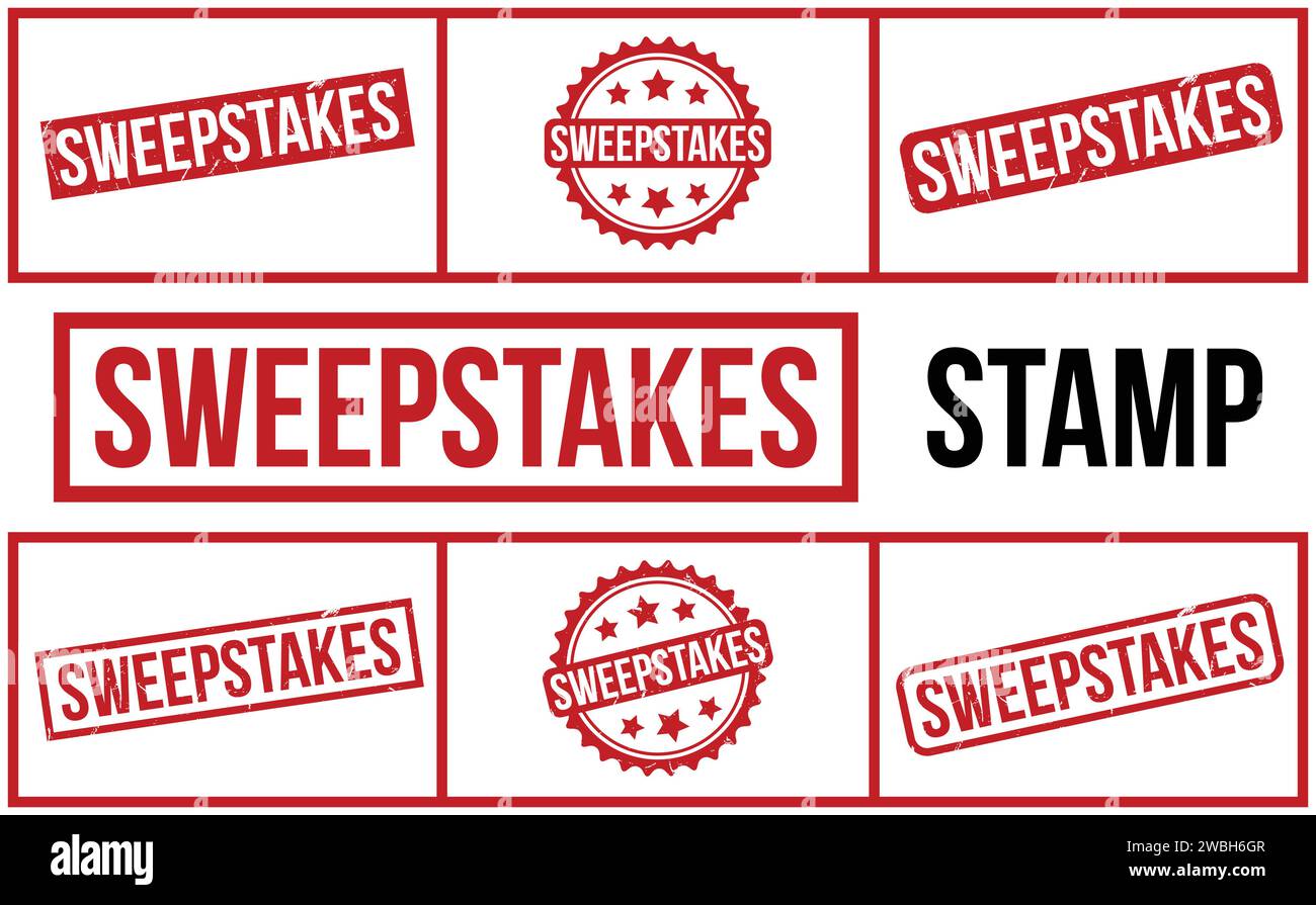 Sweepstakes stamp hi-res stock photography and images - Alamy