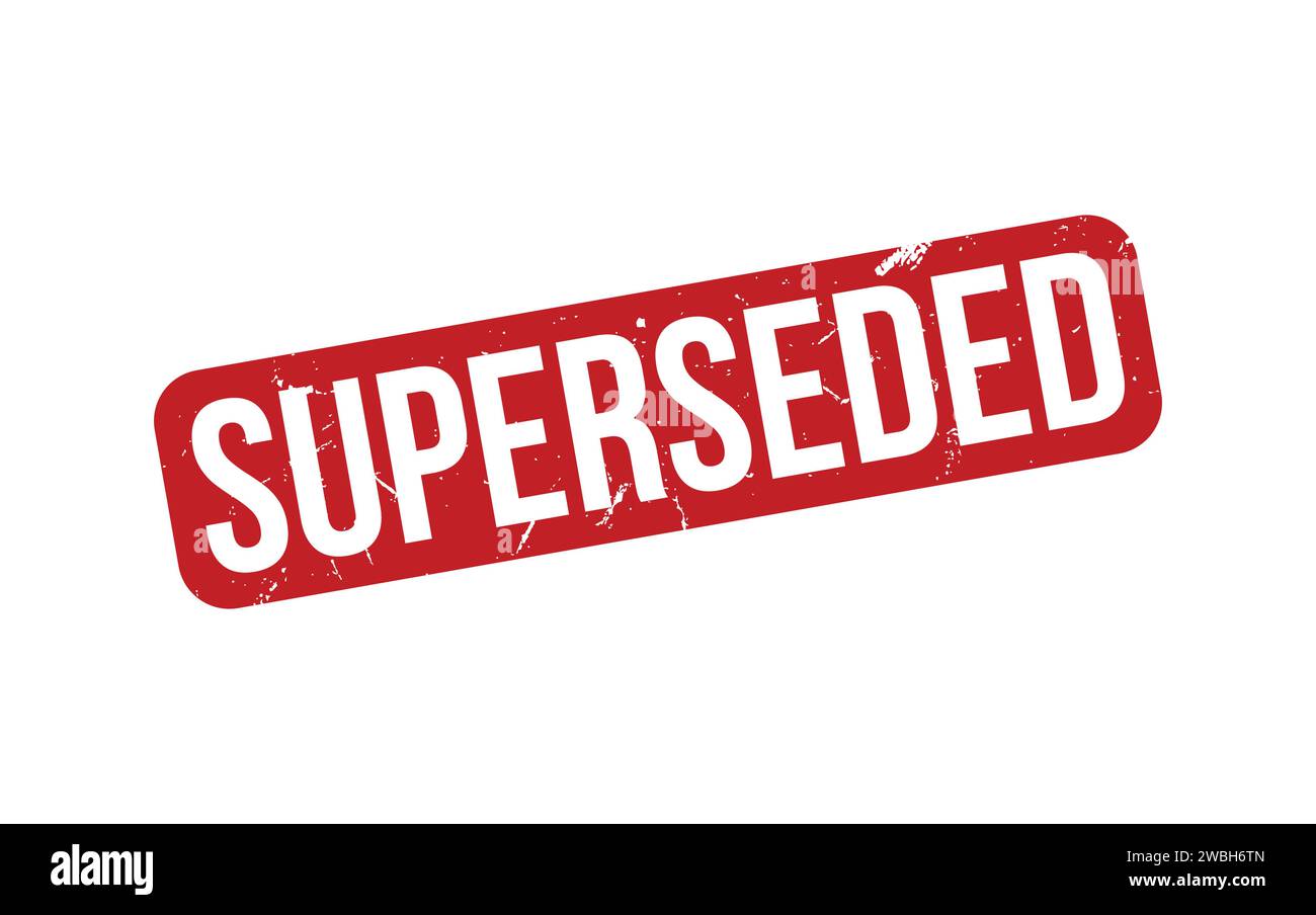 Superseded rubber stamp hi-res stock photography and images - Alamy