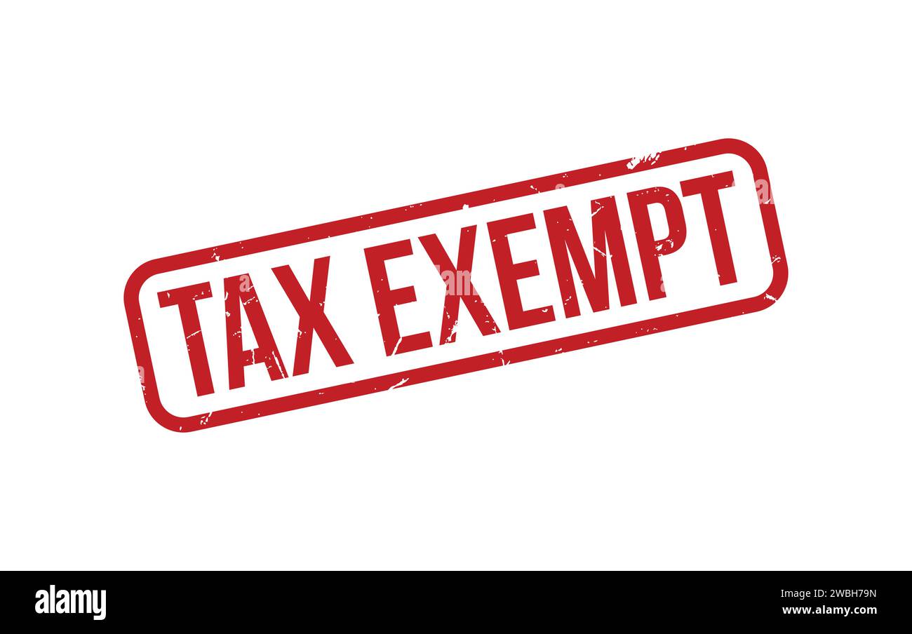 Exempt word Stock Vector Images - Alamy