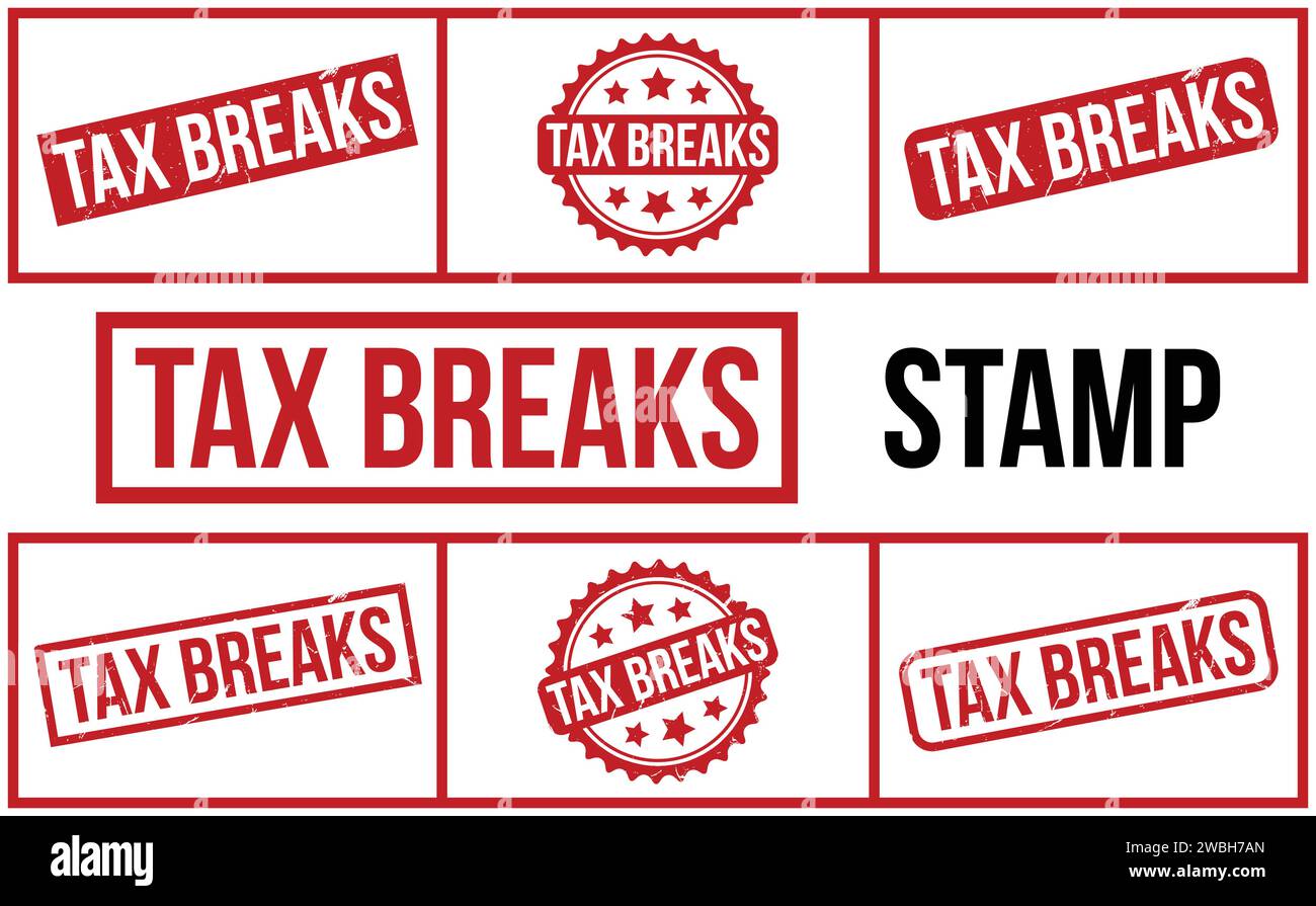 Tax breaks stamp hi-res stock photography and images - Alamy