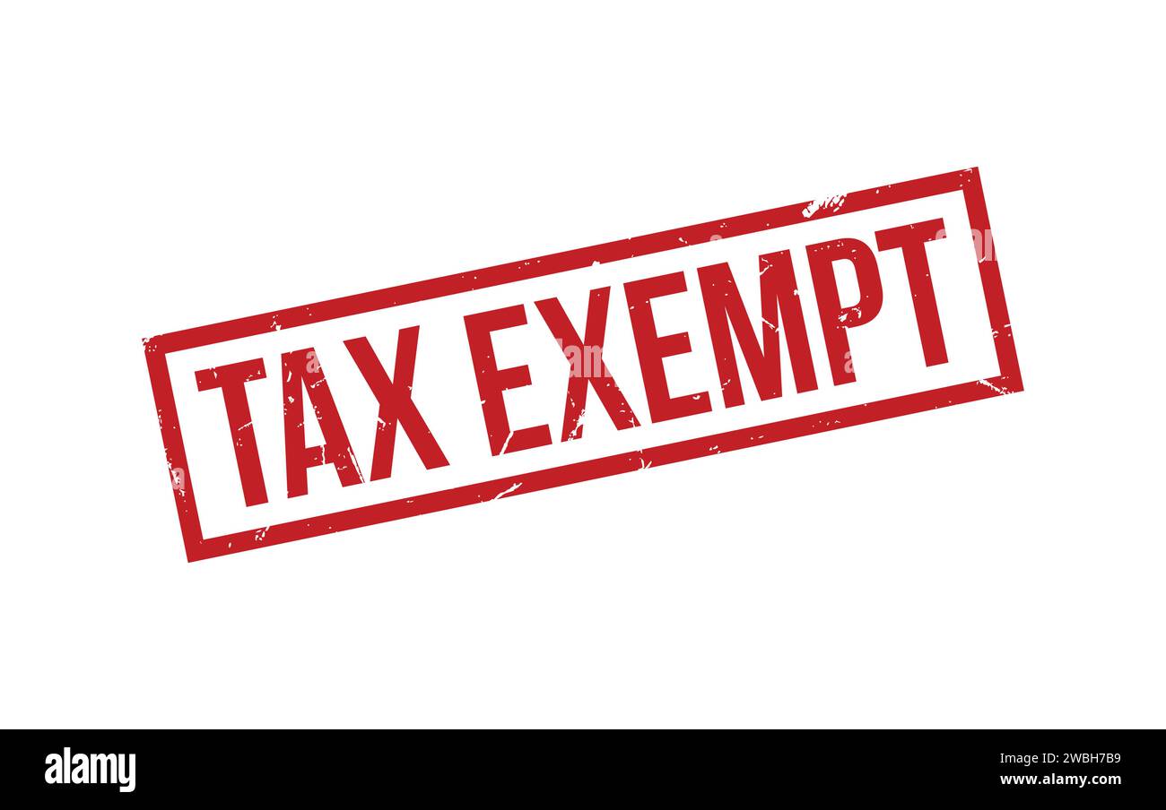Exempt word Stock Vector Images - Alamy