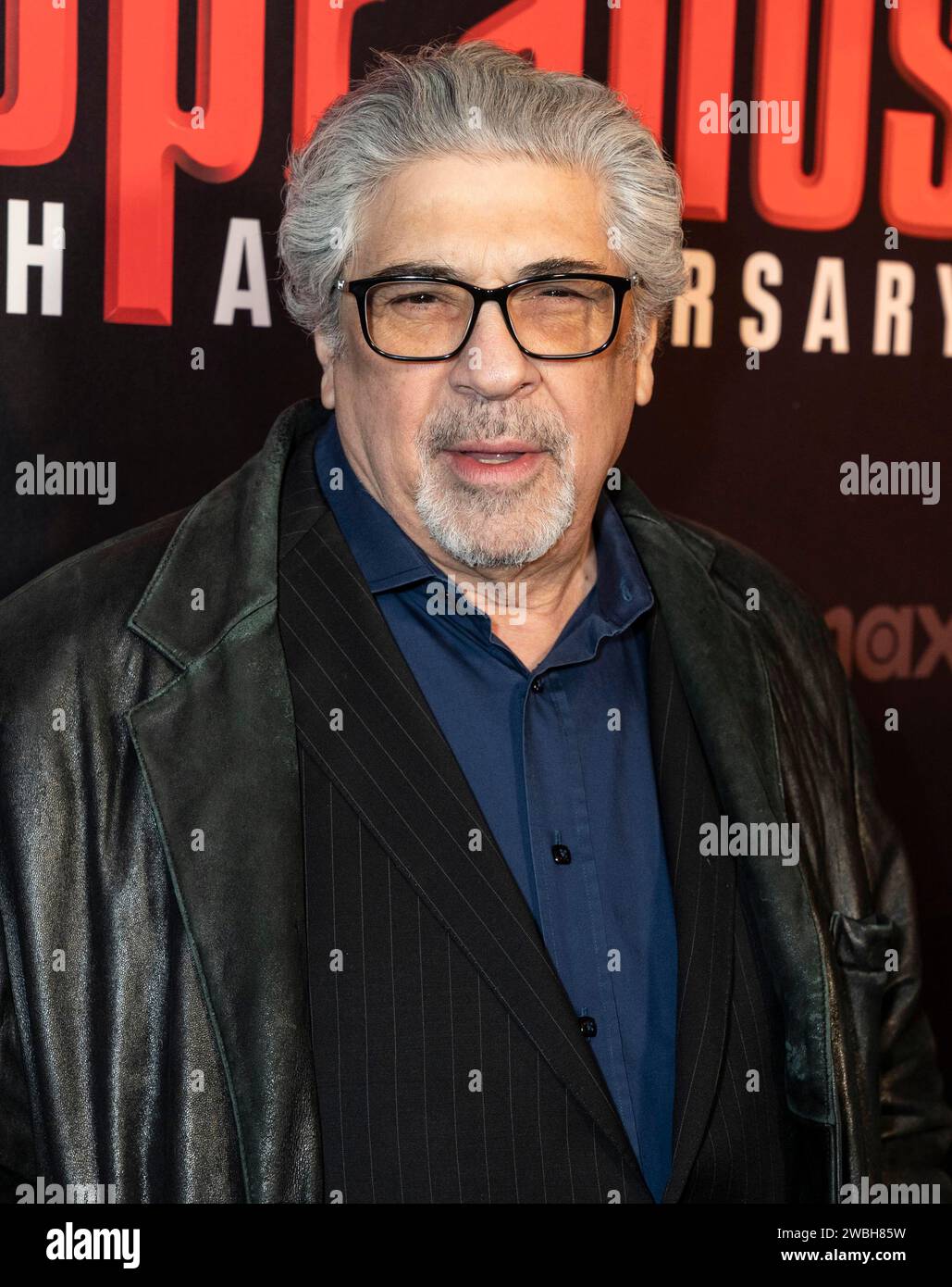 New York, New York, USA. 10th Jan, 2024. Vincent Pastore attends HBO's ...