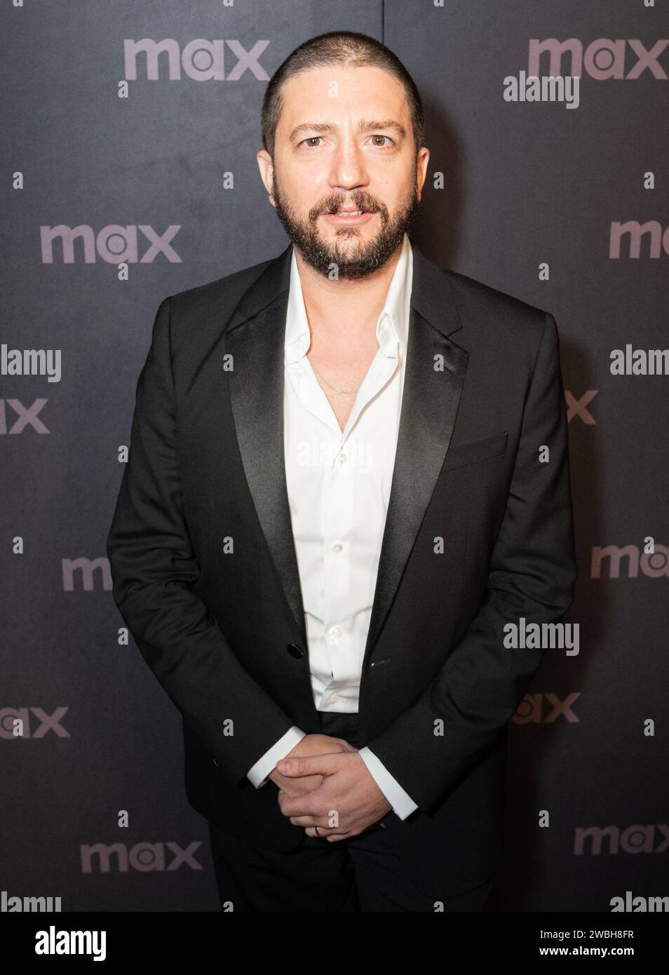 New York, USA. 10th Jan, 2024. John Magaro attends HBO's "The Sopranos ...