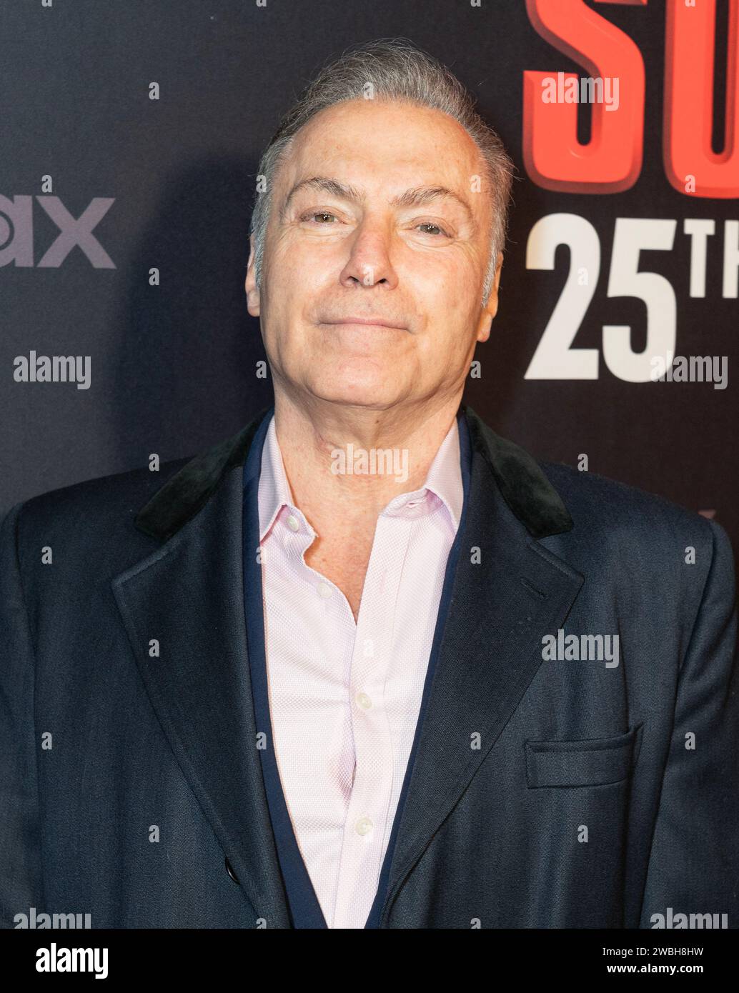New York, USA. 10th Jan, 2024. Al Sapienza attends HBO's "The Sopranos ...