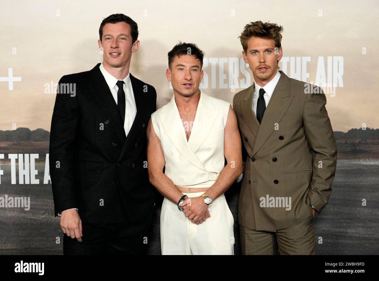 Callum Turner, left, Barry Keoghan, center, and Austin Butler, cast ...