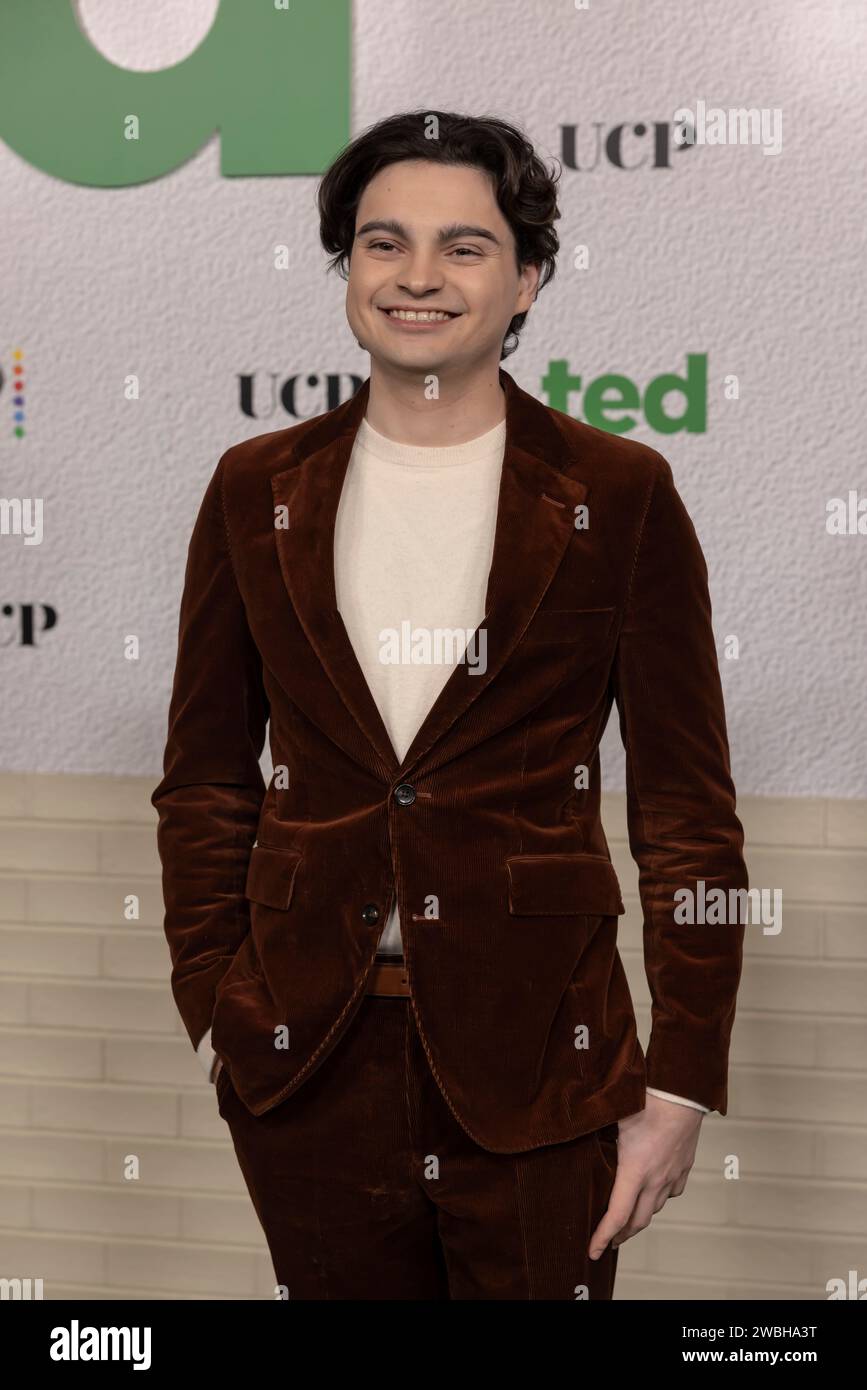 Los Angeles, USA. 10th Jan, 2024. Max Burkholder. Seth MacFarlane attends the arrivals of ...