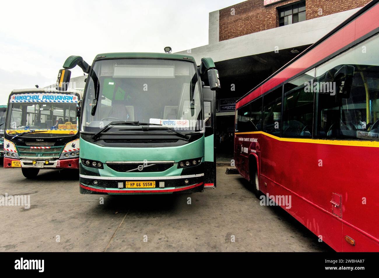 Bus Depot, Kullu, Himachal Pradesh, India, Asia Stock Photo - Alamy