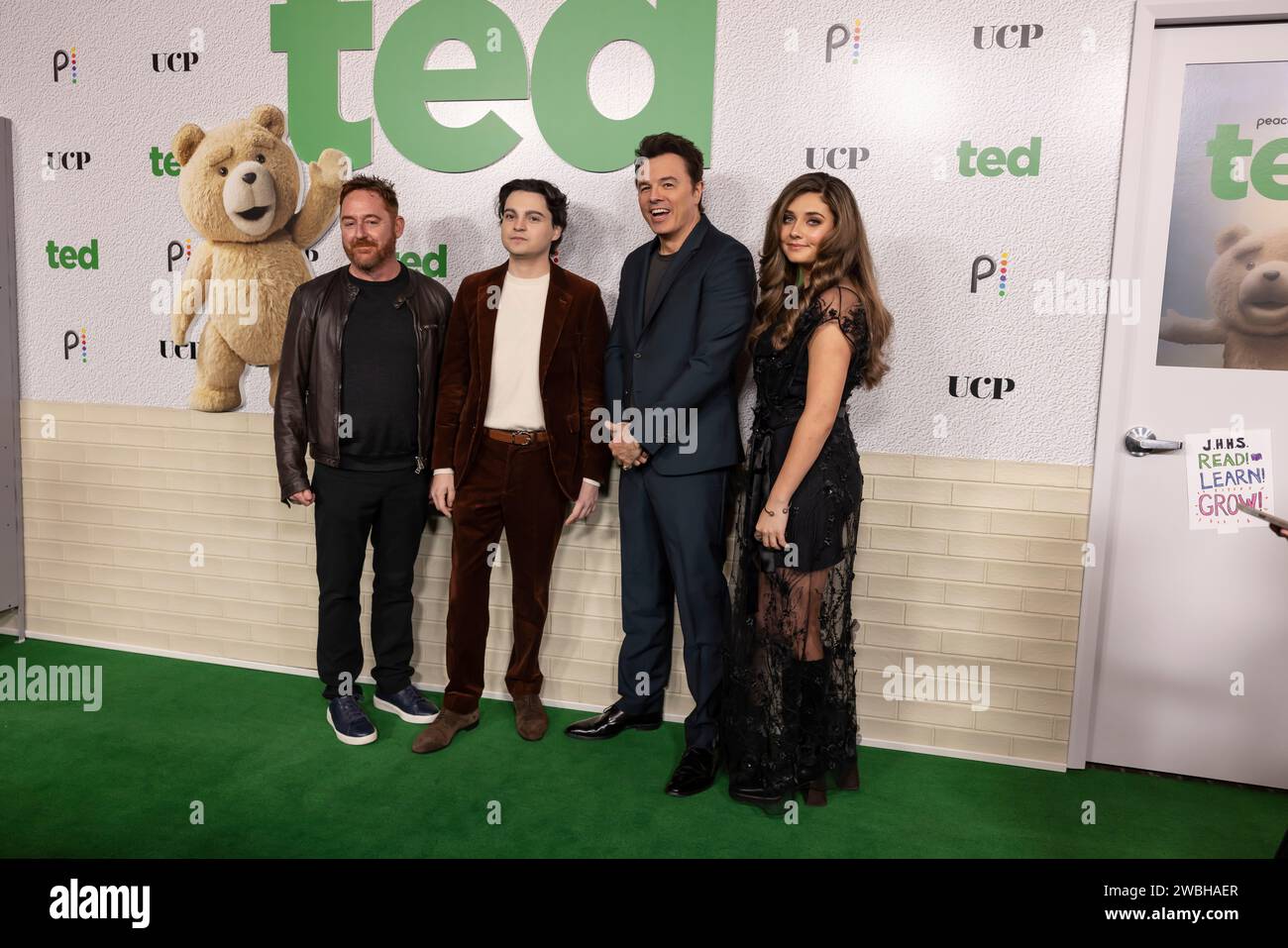Los Angeles, USA. 10th Jan, 2024. Seth MacFarlane and show talent. Seth MacFarlane attends the ...