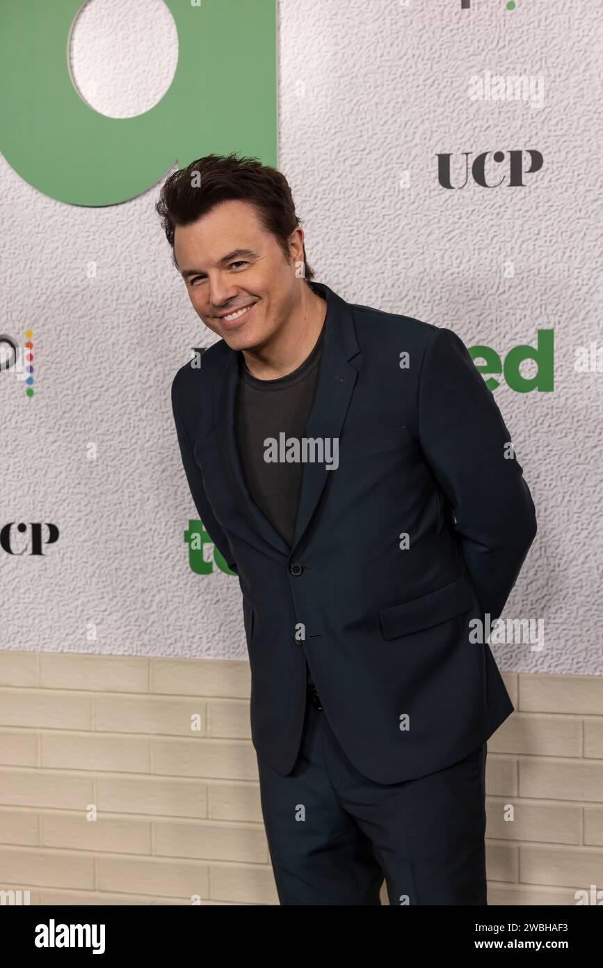 Los Angeles, USA. 10th Jan, 2024. Seth MacFarlane. Seth MacFarlane attends the arrivals of ...