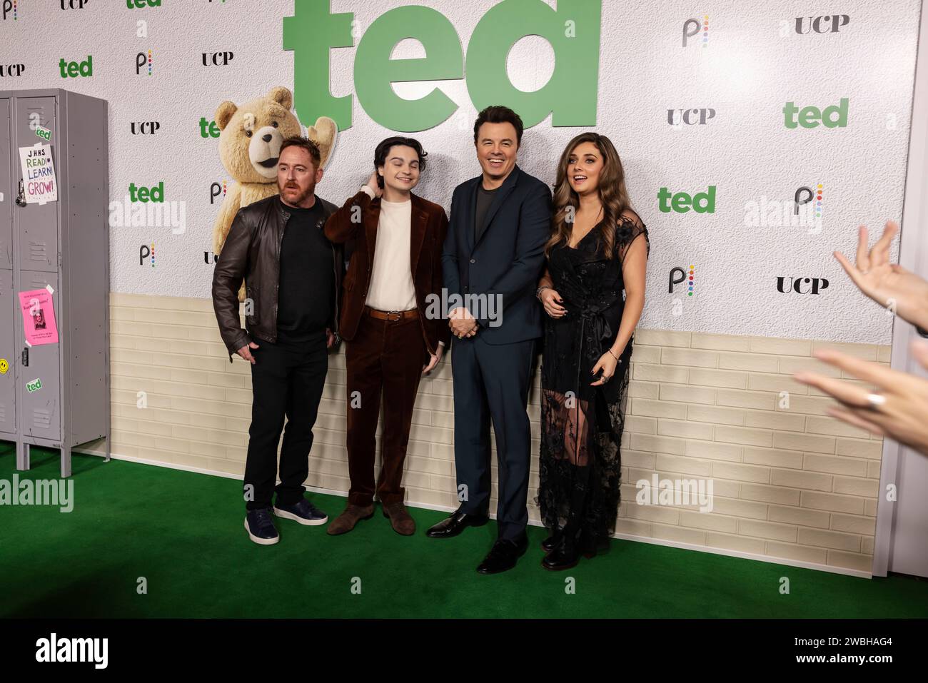 Los Angeles, USA. 10th Jan, 2024. Seth MacFarlane and show talent. Seth MacFarlane attends the ...