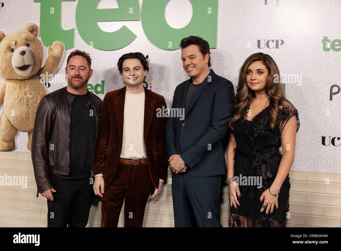 Los Angeles, USA. 10th Jan, 2024. Seth MacFarlane and show talent. Seth MacFarlane attends the ...