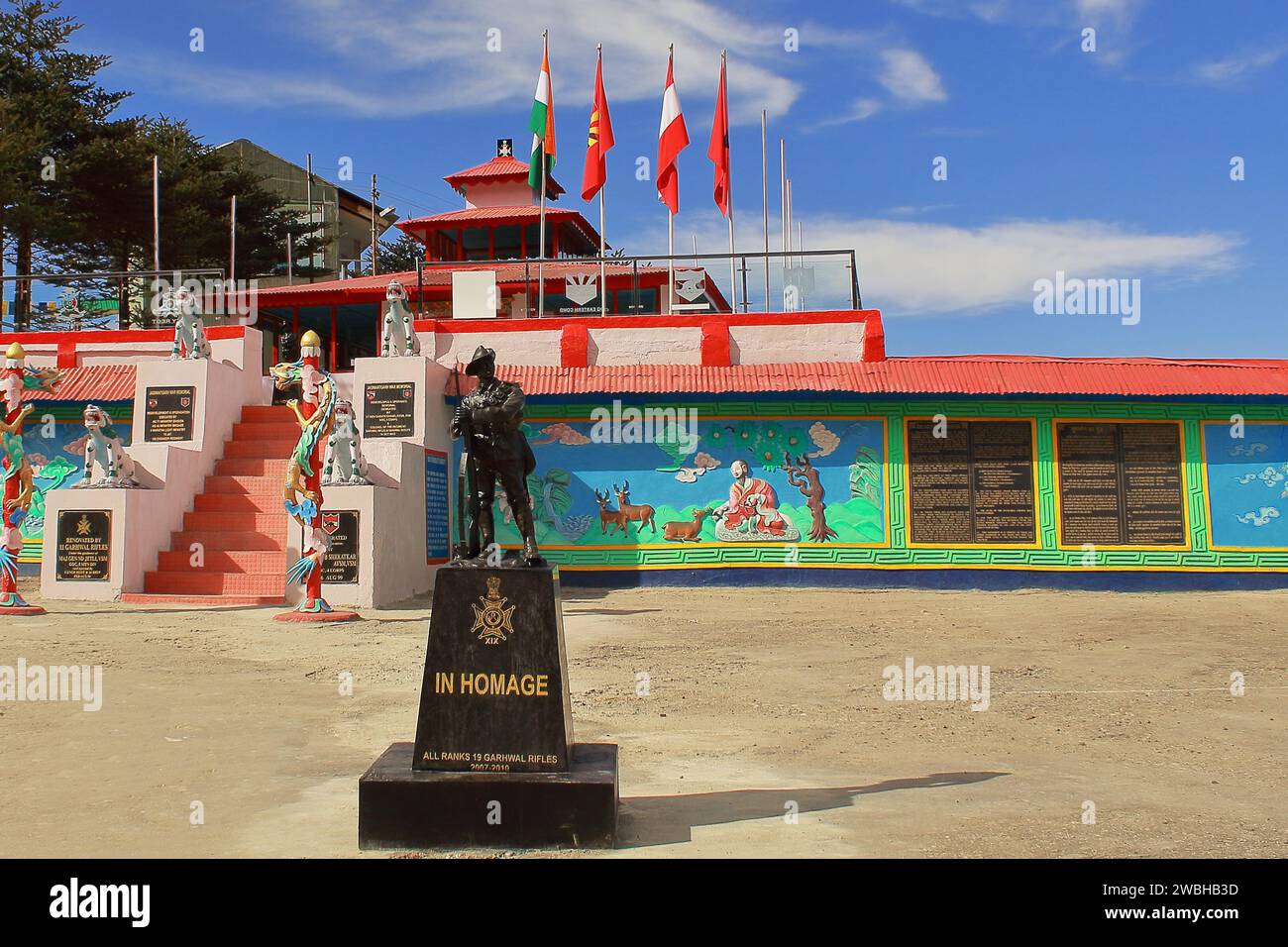 Jaswant garh war memorial in the honour of Rifleman Jaswant Singh Rawat ...