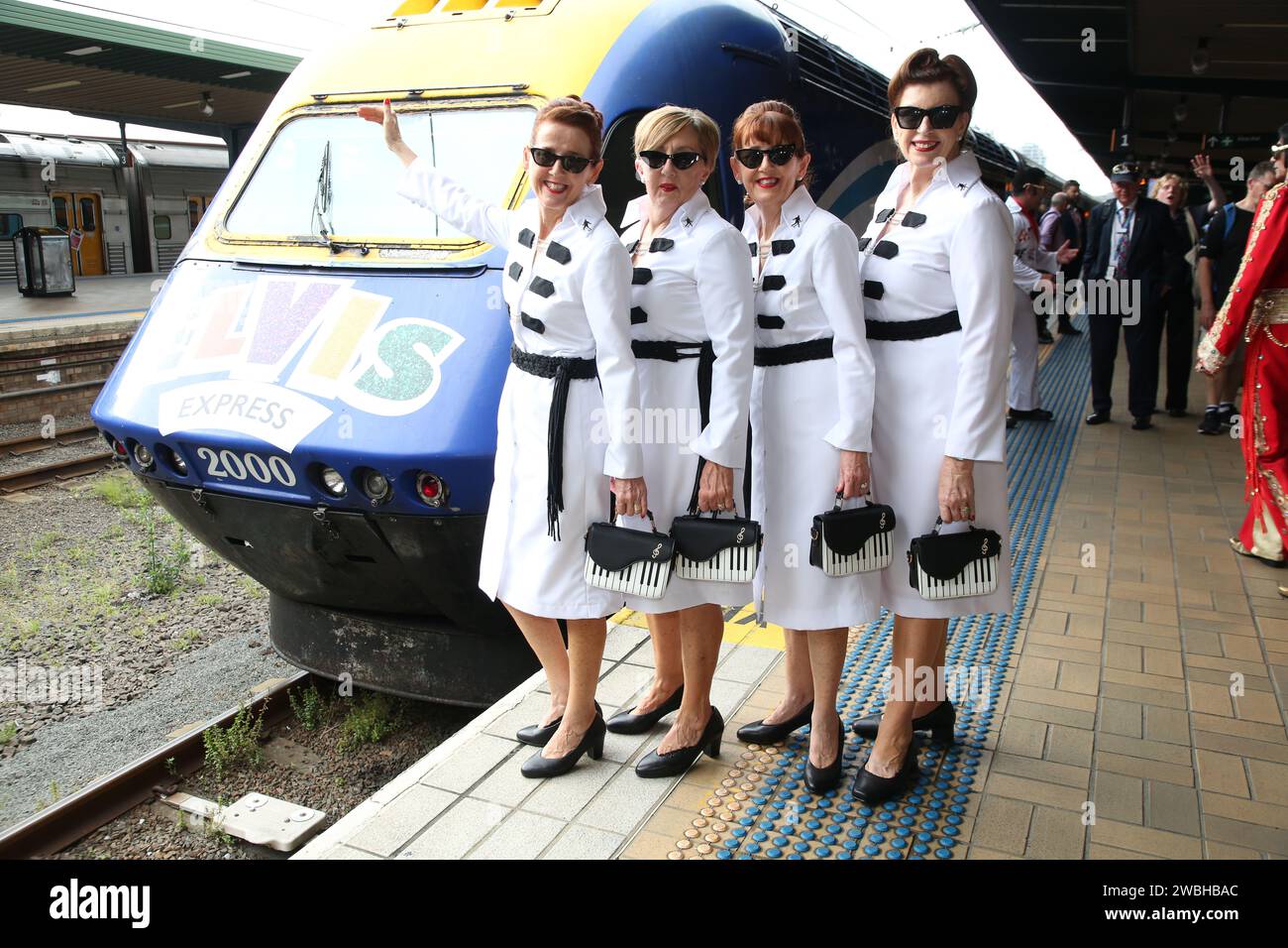 Sydney, Australia. 10th January 2024. 2024 NSW TrainLink Elvis Express ...