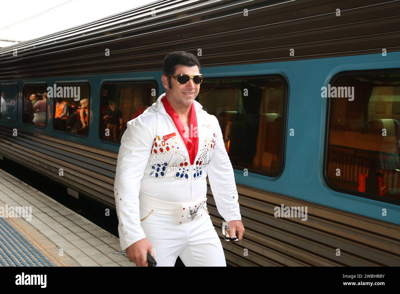 Sydney, Australia. 10th January 2024. 2024 NSW TrainLink Elvis Express ...