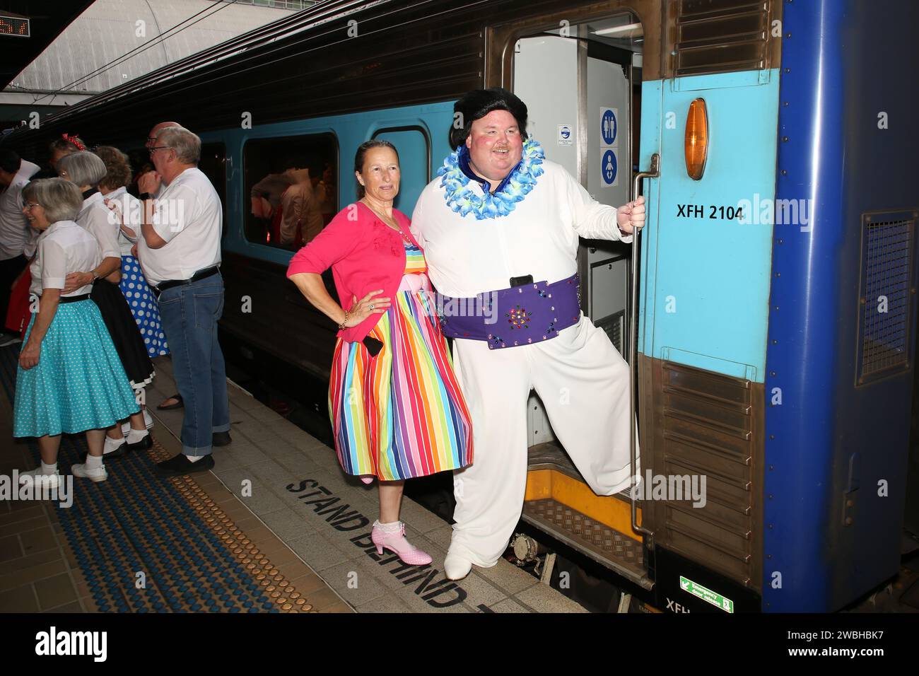 Sydney, Australia. 10th January 2024. 2024 NSW TrainLink Elvis Express ...