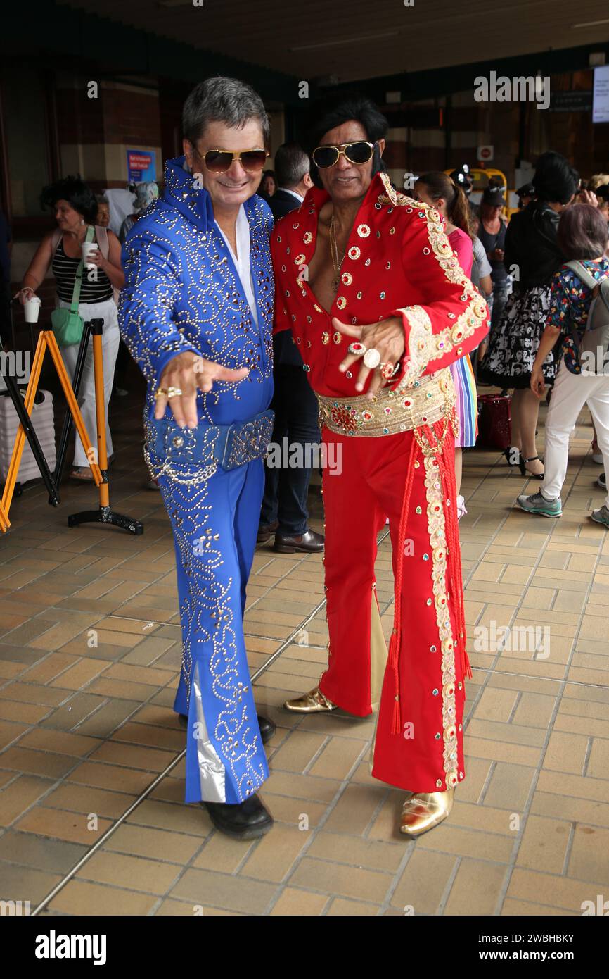 Sydney, Australia. 10th January 2024. 2024 NSW TrainLink Elvis Express ...