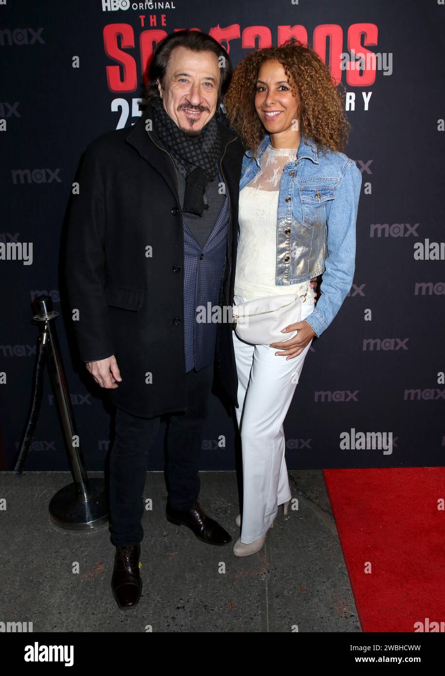 New York City, USA. 10th Jan, 2024. Federico Castelluccio and Yvonne ...