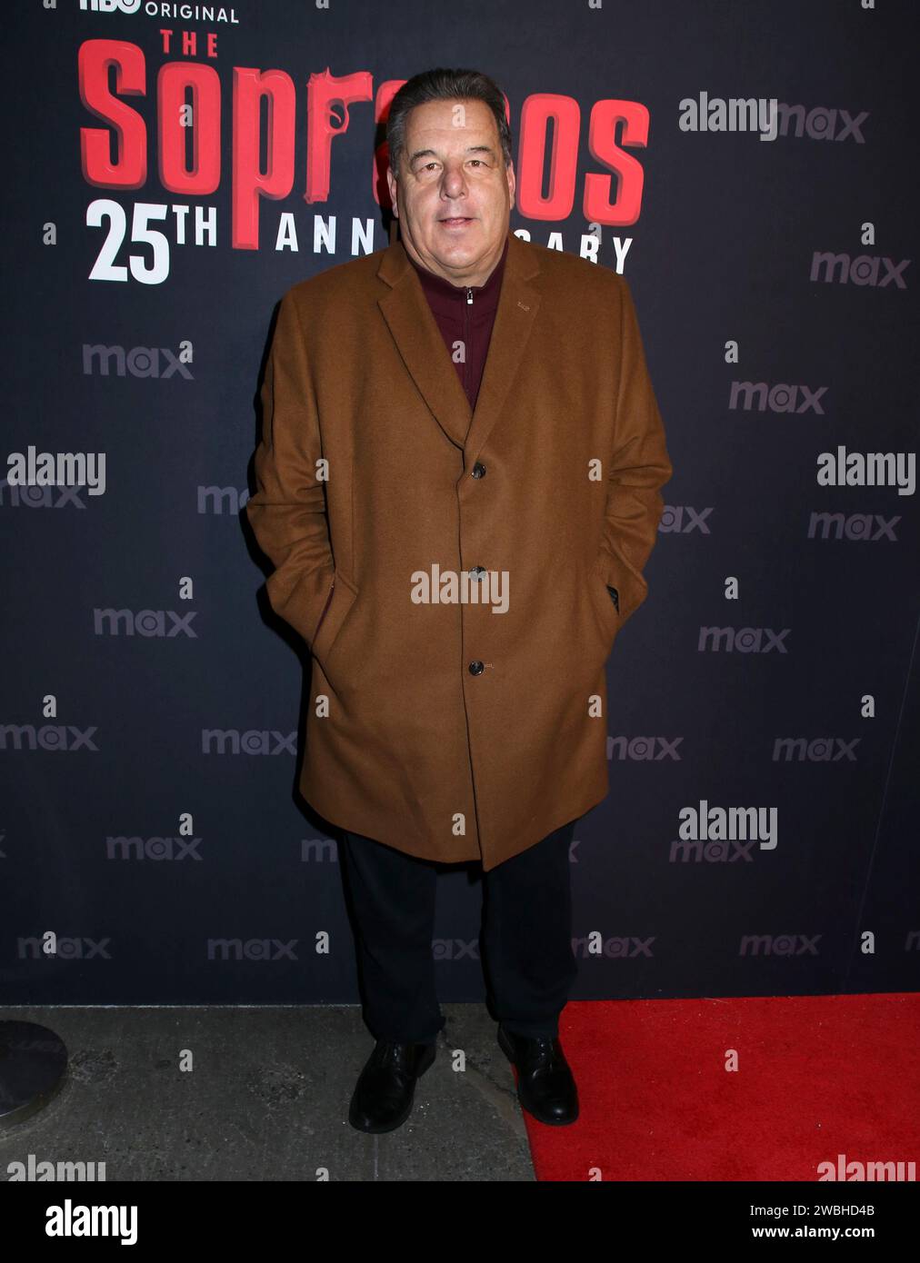 New York City, USA. 10th Jan, 2024. Steve Schirripa attending 'The Sopranos' 25th Anniversary ...