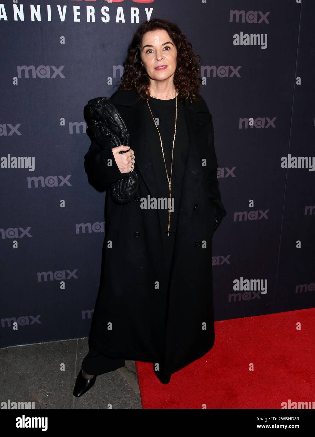 New York City, USA. 10th Jan, 2024. Annabella Sciorra attending 'The Sopranos' 25th Anniversary ...
