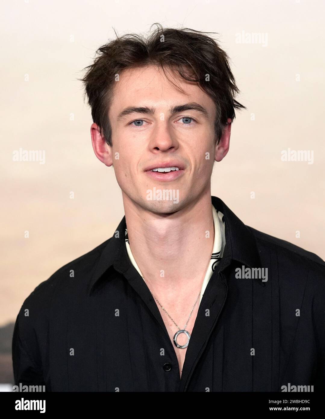 Ben Radcliffe poses at the world premiere of "Masters of the Air ...